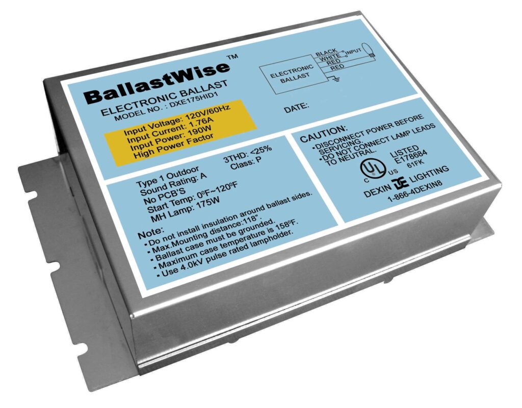 BallastWise DXE175HID175W HID Ballast Operate 175W MH or HPS Bulb with ...
