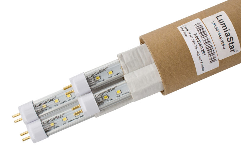 LightWise 4 Pack T5 36W 46″ 5500K T5 LED Tube Double Retrofit for ...